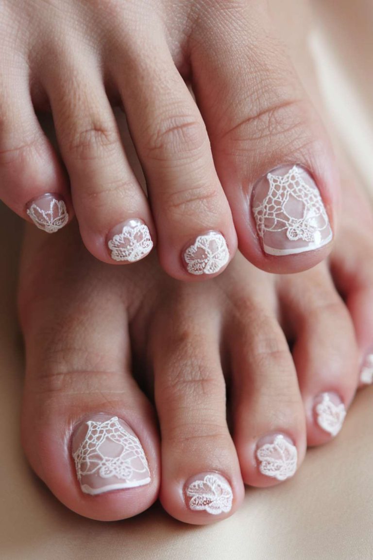 18 Creative Gel Toe Nails Designs – Trendy Toenail Nail Art