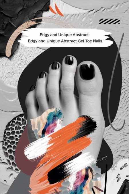 18 Creative Gel Toe Nails Designs – Trendy Toenail Nail Art