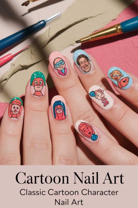 15 Playful Cartoon Nail Art Designs | 2025
