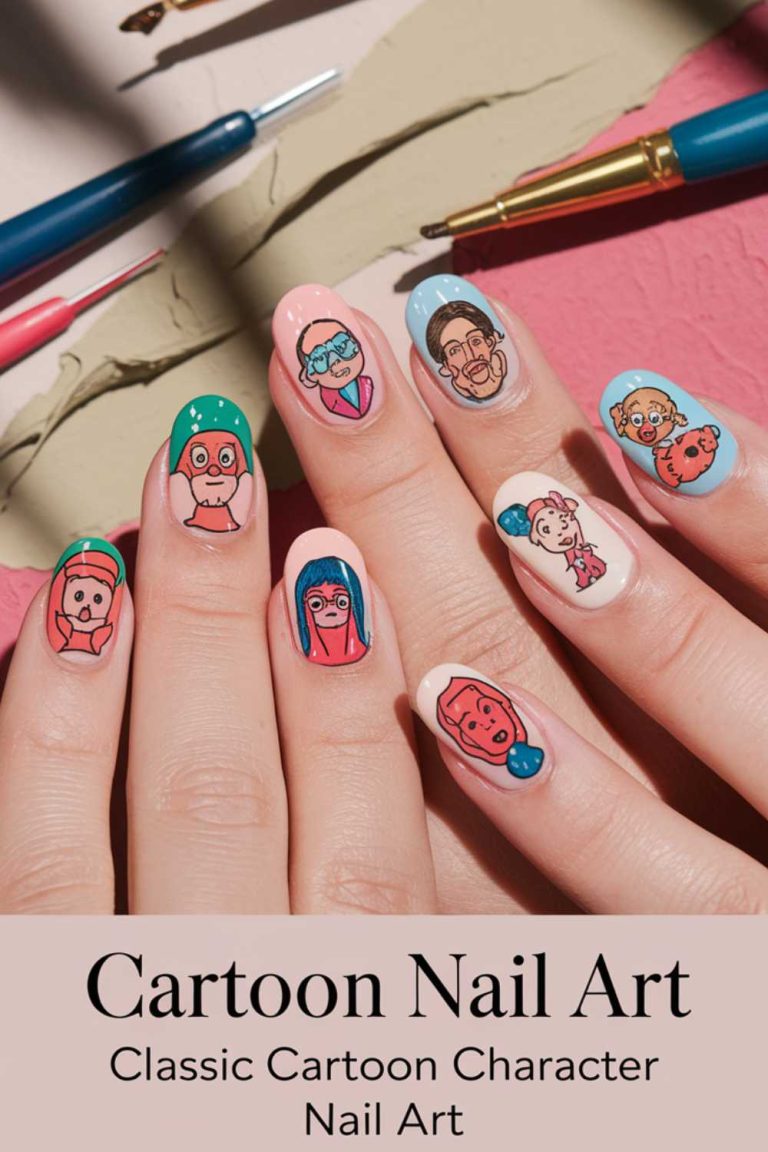15 Playful Cartoon Nail Art Designs | 2025