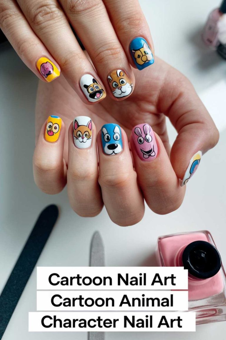 15 Playful Cartoon Nail Art Designs | 2025