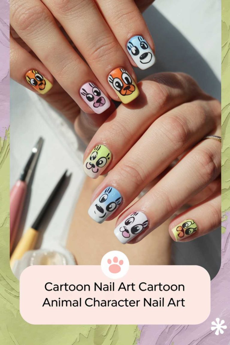 15 Playful Cartoon Nail Art Designs | 2025