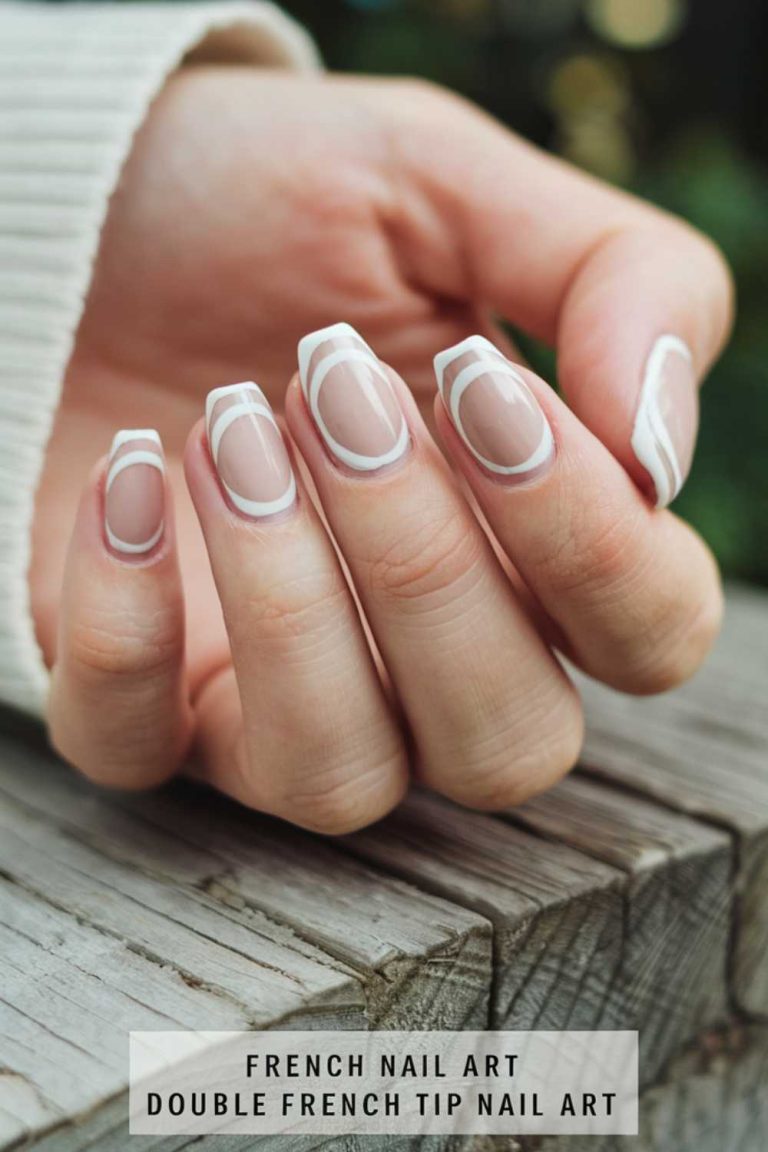18 Simple French Tip Nail Art Designs 2025