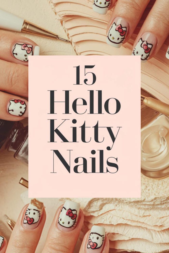 15 Adorable Hello Kitty Nail Art Ideas for a Charming Manicure