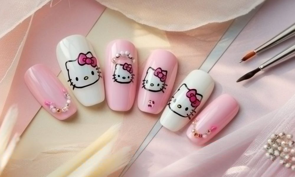 15 Adorable Hello Kitty Nail Art Ideas for a Charming Manicure
