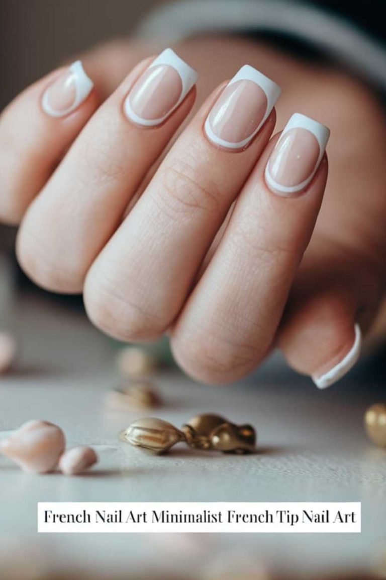 18 Simple French Tip Nail Art Designs 2025