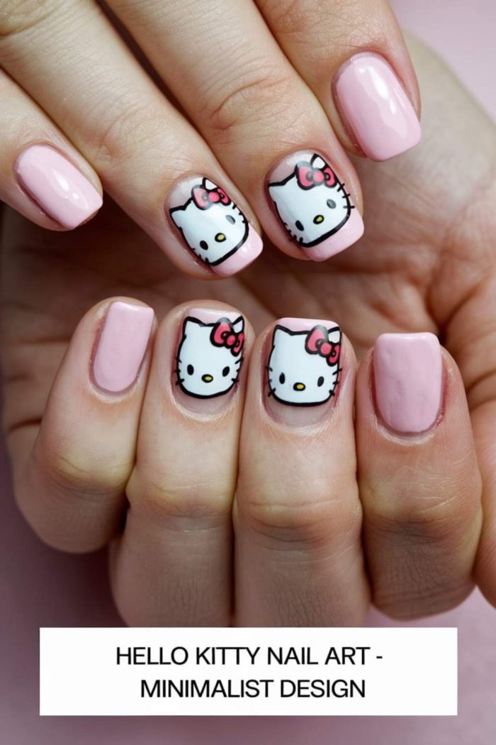 15 Adorable Hello Kitty Nail Art Ideas for a Charming Manicure