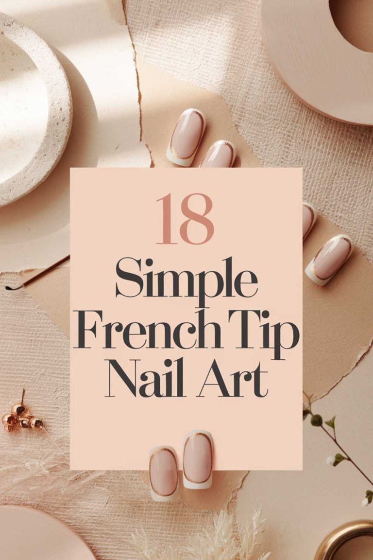 18 Simple French Tip Nail Art Designs 2025