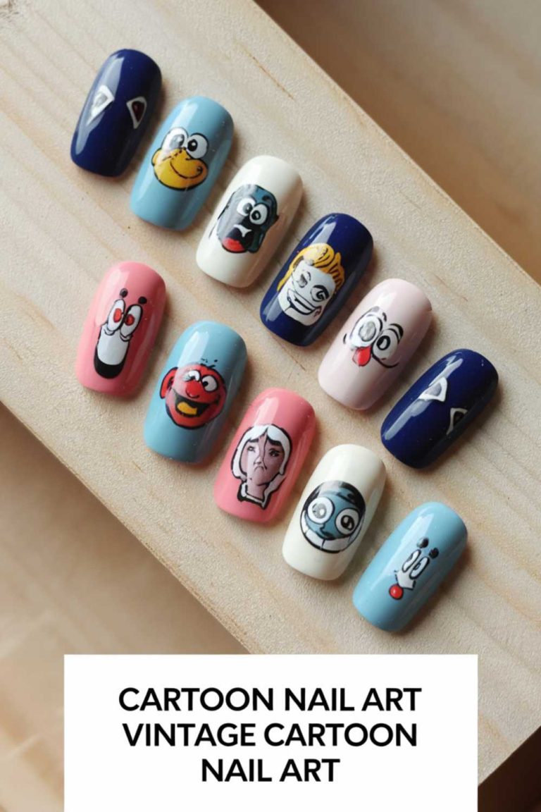 15 Playful Cartoon Nail Art Designs | 2025