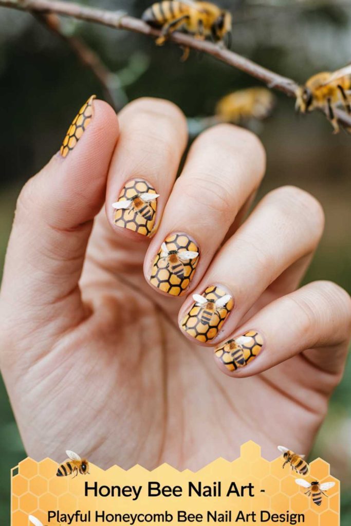 10 Sweet Honey Bee Nail Art Ideas for a Charming Look 2025